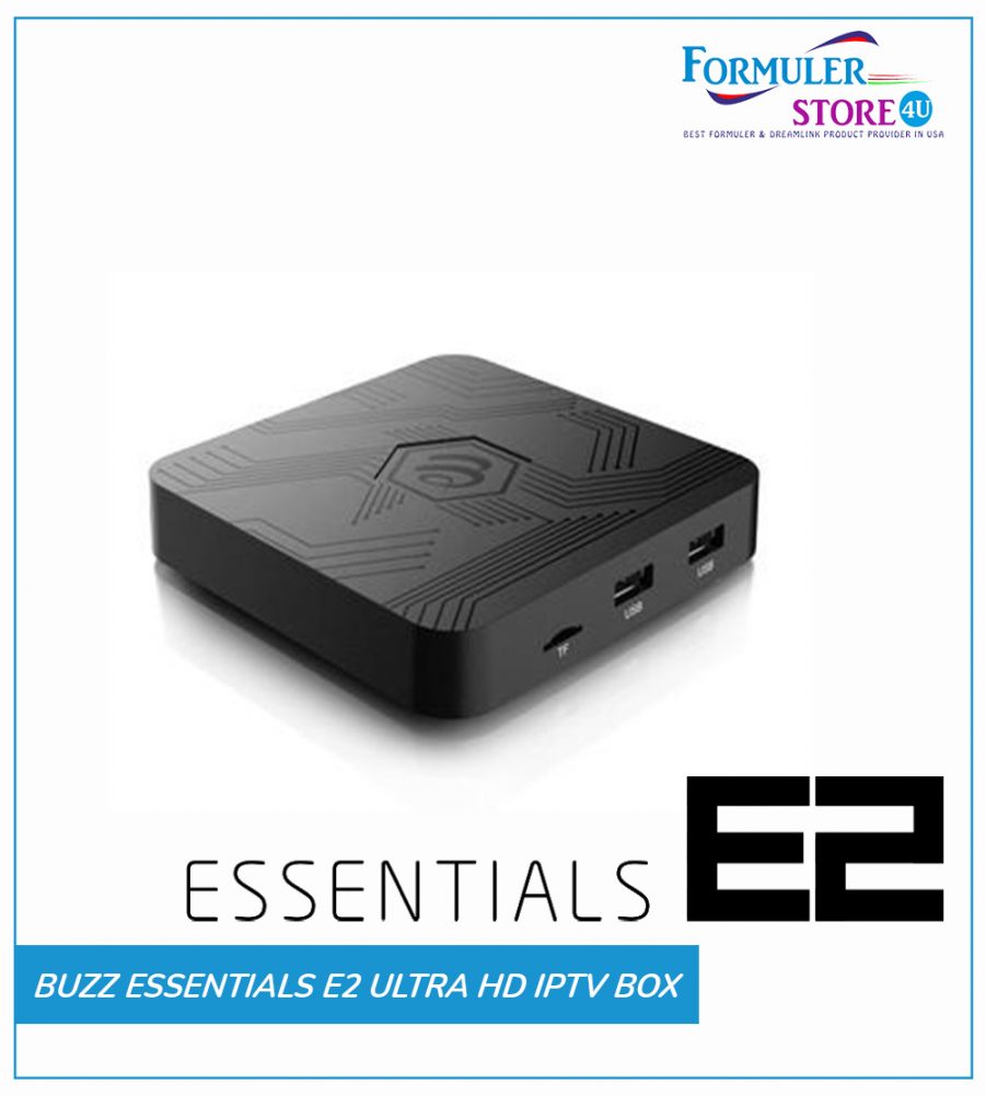 Buzz Essentials E2 Ultra HD IPTV BOX