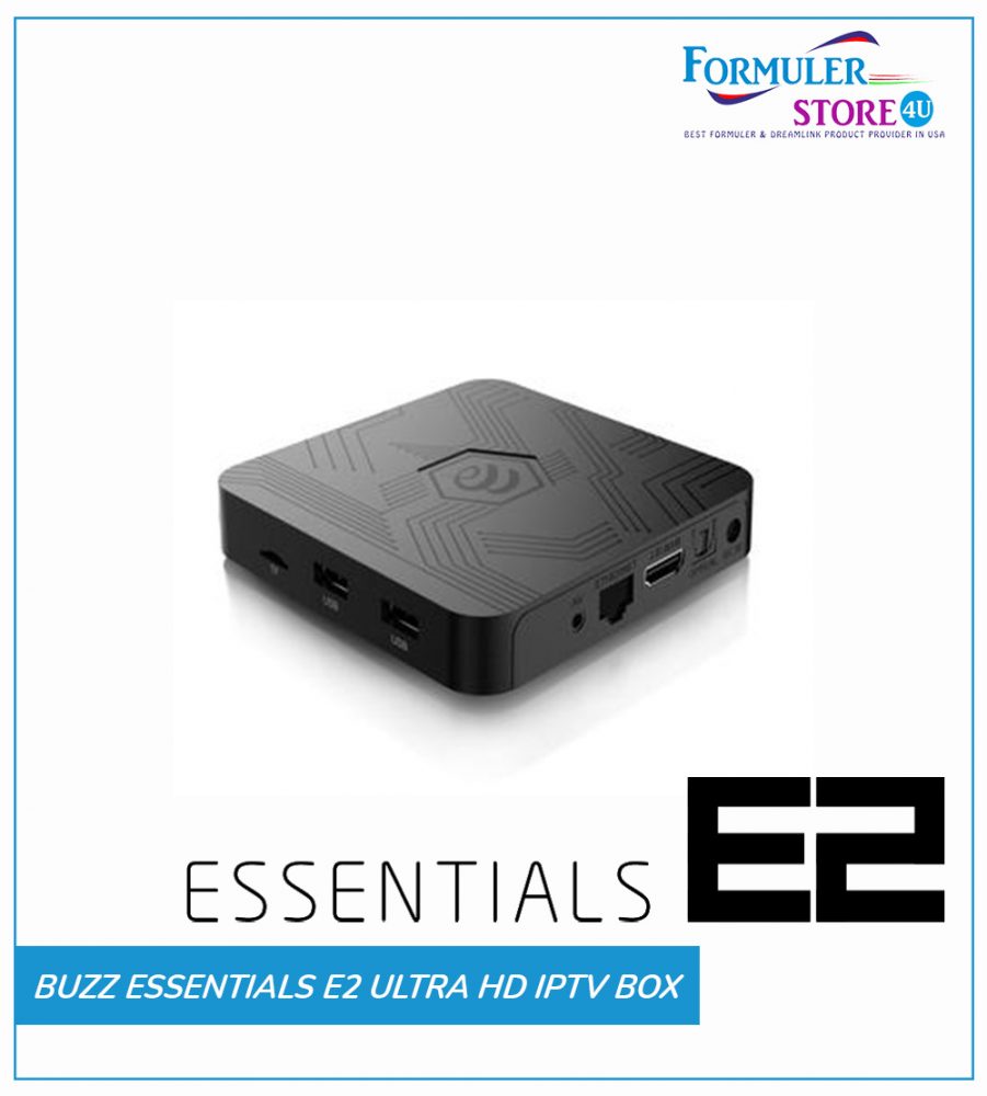 Buzz Essentials E2 Ultra HD IPTV BOX