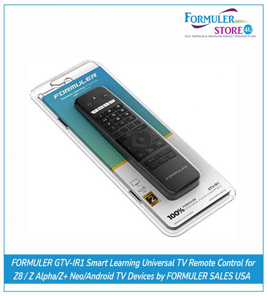 Formuler GTV-IR1 Smart Learning Universal TV Remote Control for Z8 / Z ...